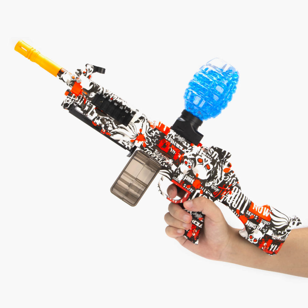 M249 Automatic Gel Blaster Machine Gun | Orby Gun