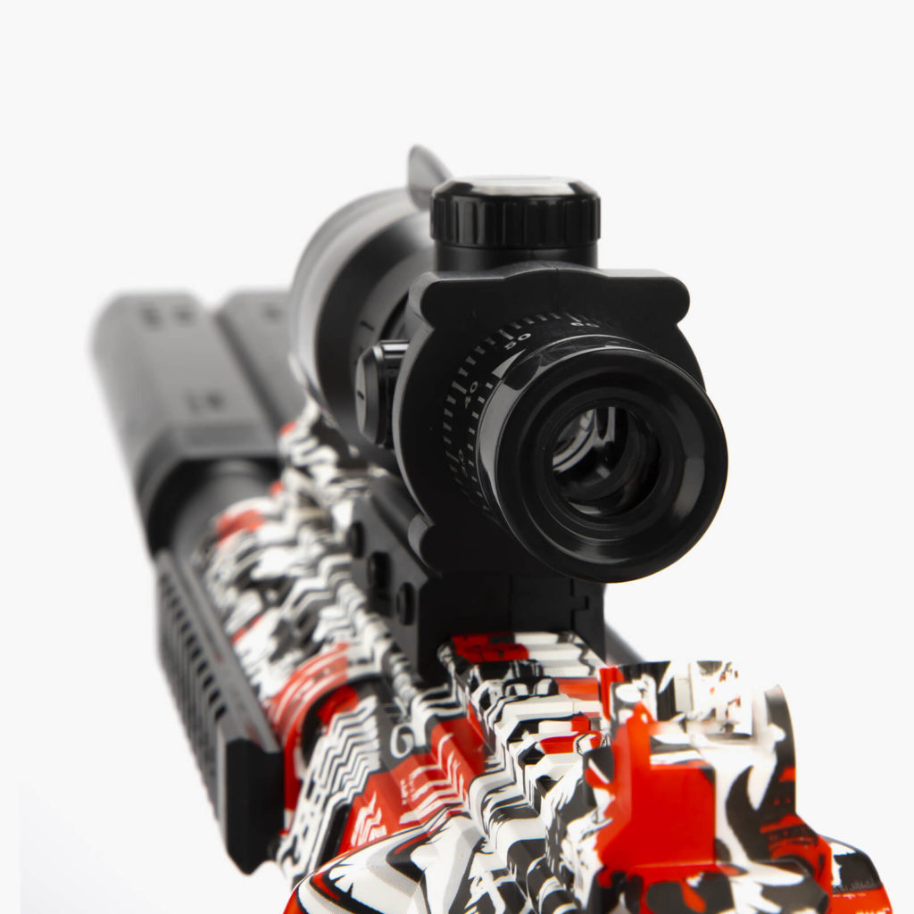 Double-Barreled Gel Blaster Gun | Orby Gun